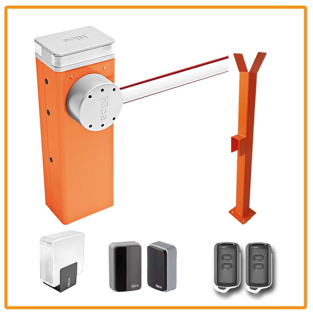 5- Nice MBar Kollu Bariyer - Metcom Plaka Tanıma Sistemi